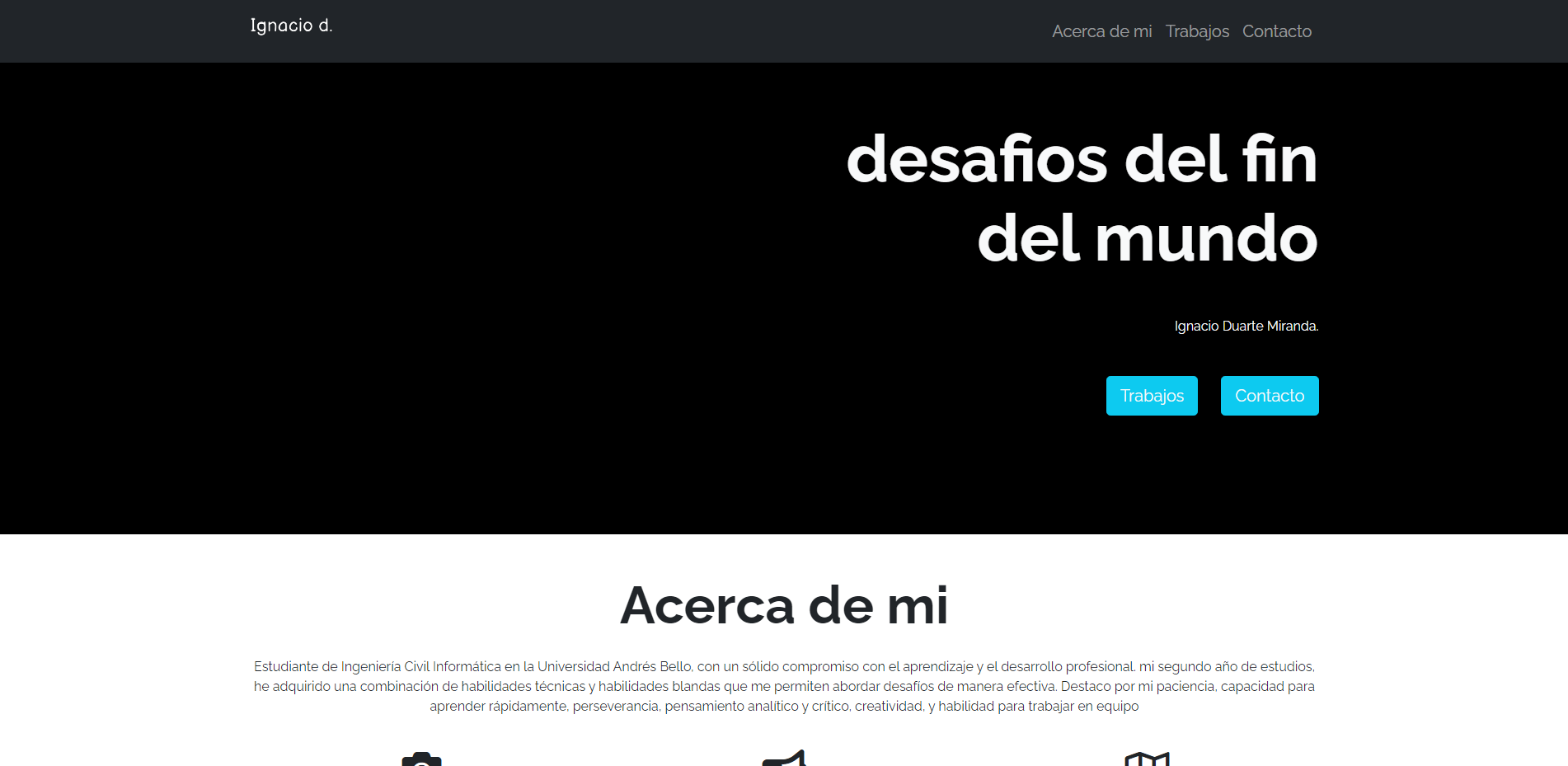 curriculum ignacio duarte